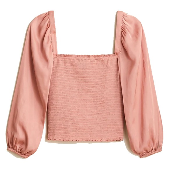 J. Crew | Tops | J Crew Blush Scrunch Top | Poshmark